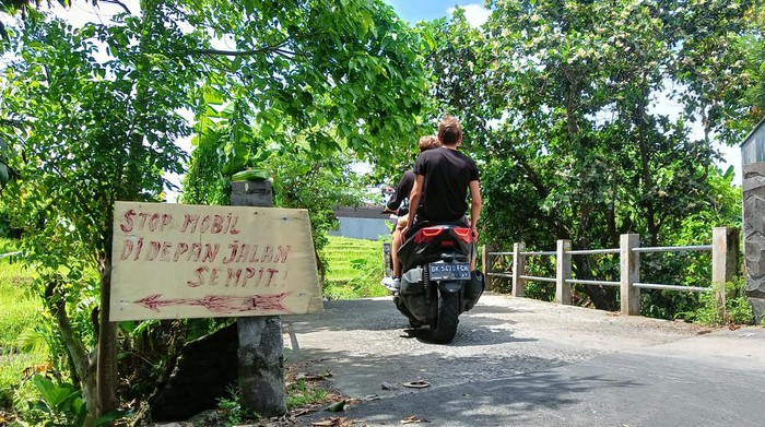 Jalur Pematang Sawah, Alternatif Saat Canggu Macet
