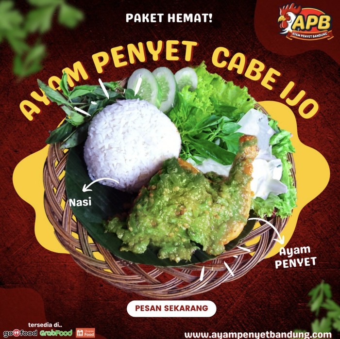 Pedas Nampol! 20 Ayam Cabe Ijo Enak Ada di Sini