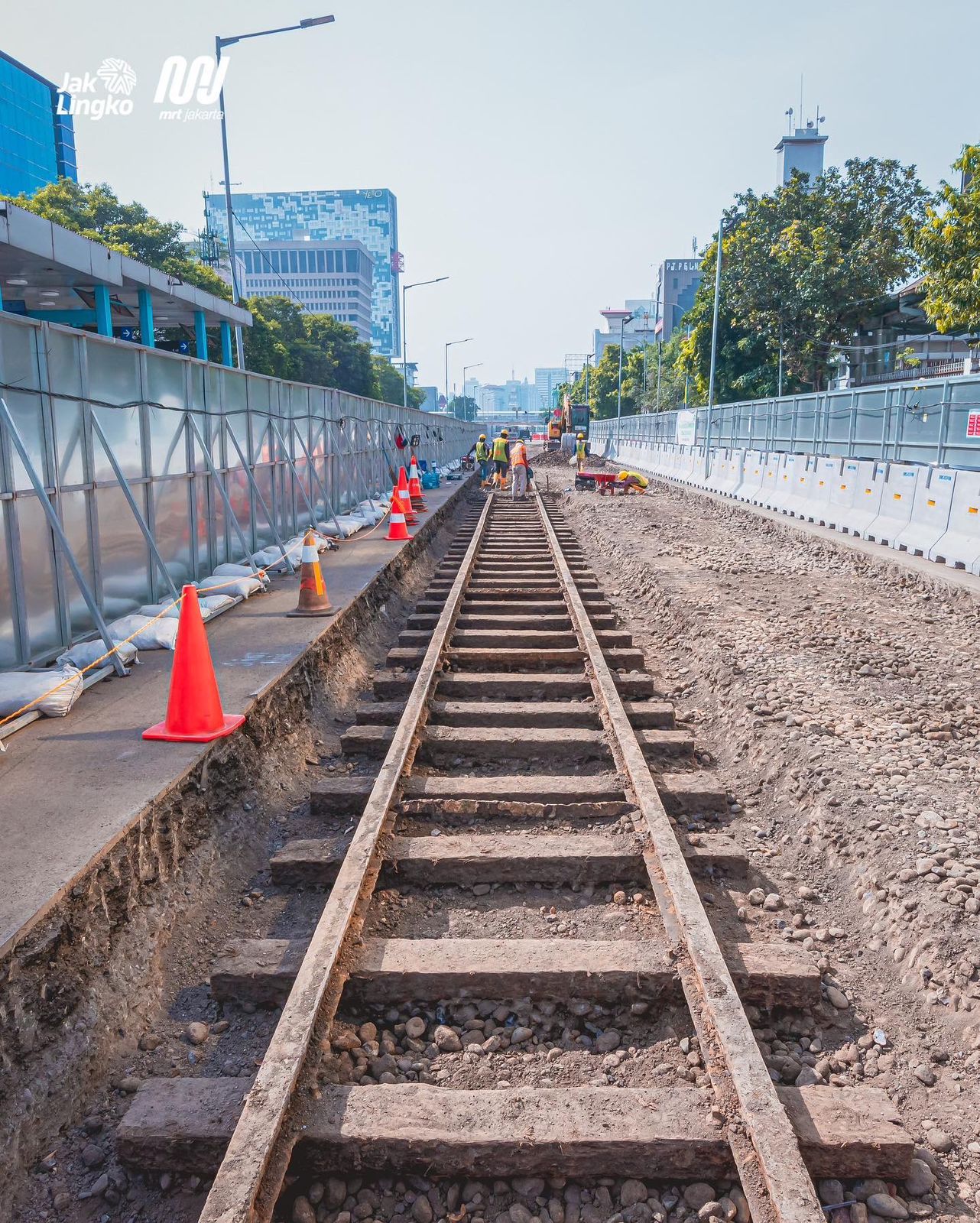 MRT Jakarta Bakal Relokasi Rel Kuno 1,4 Km di Harmoni-Mangga Besar MRT Jakarta Bakal Relokasi Rel Kuno 1,4 Km di Harmoni-Mangga Besar