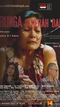 Remembering WS Rendra through the Theater-Film Flowers as Red as Blood