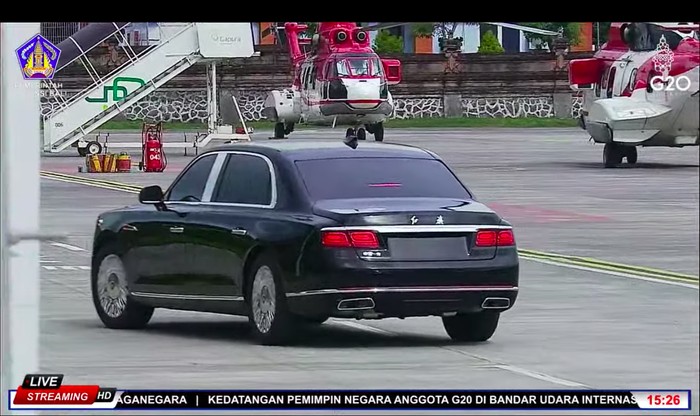 Wujud Mobil Mewah China Hongqi N701 Tunggangan Xi Jinping di KTT G20 Bali Wujud Mobil Mewah China Hongqi N701 Tunggangan Xi Jinping di KTT G20 Bali
