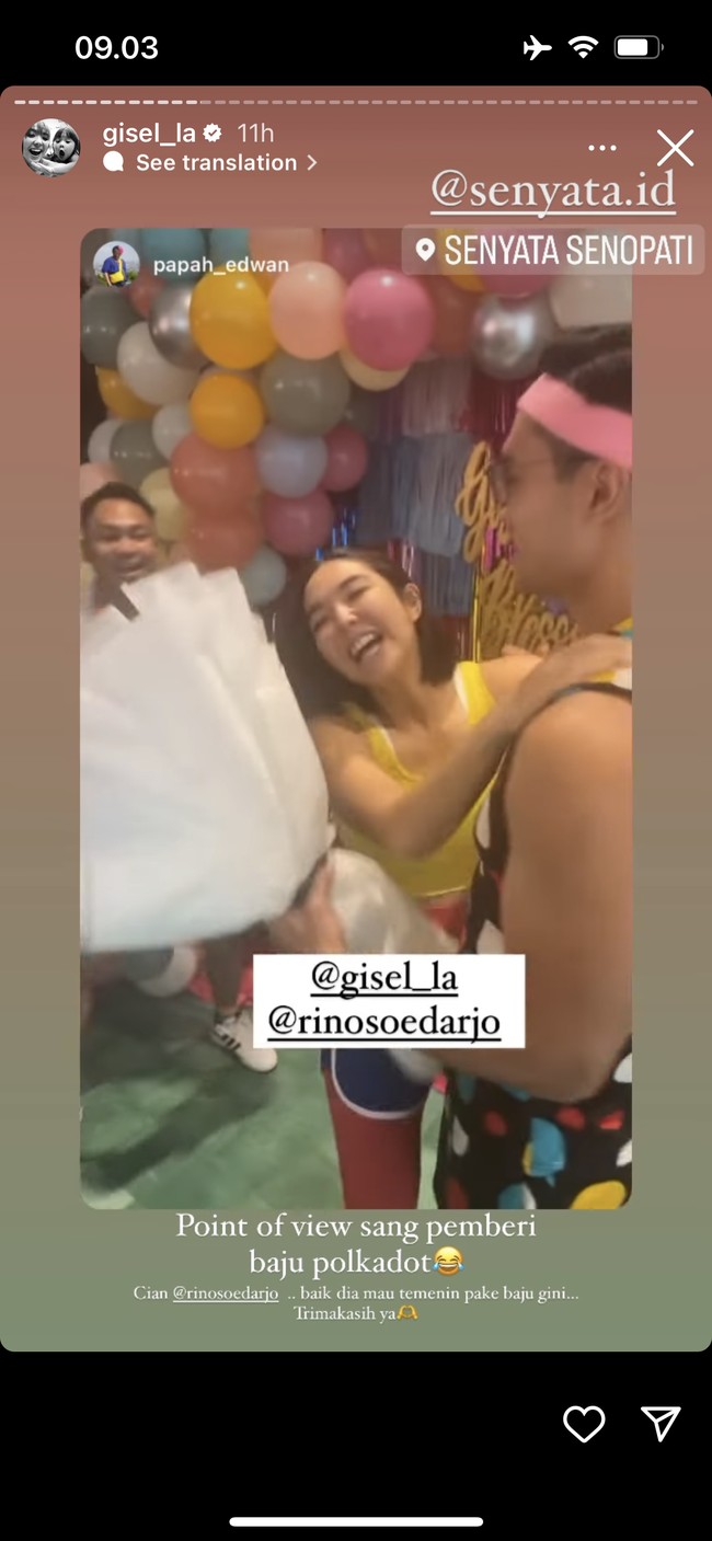 8 Potret Kejutan Ultah ke-32 Gisella Anastasia, Mesra Bareng Pacar Baru