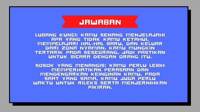 Tes Psikologi, Gambar Pertama yang Dilihat Bisa Ungkap Kepribadian Kamu Tes Psikologi, Gambar Pertama yang Dilihat Bisa Ungkap Kepribadian Kamu