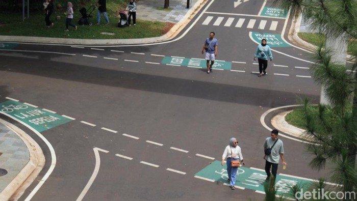 Luar Biasa! Wajah Baru TMII Manjakan Pejalan Kaki dan Pesepeda