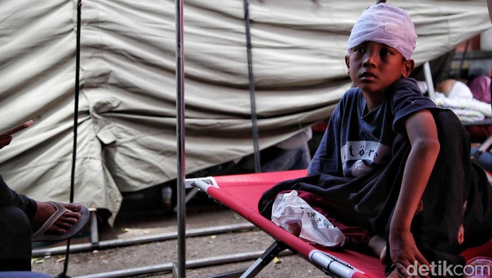 Potret Pilu Anak-anak Korban Gempa Cianjur Saat dalam Perawatan