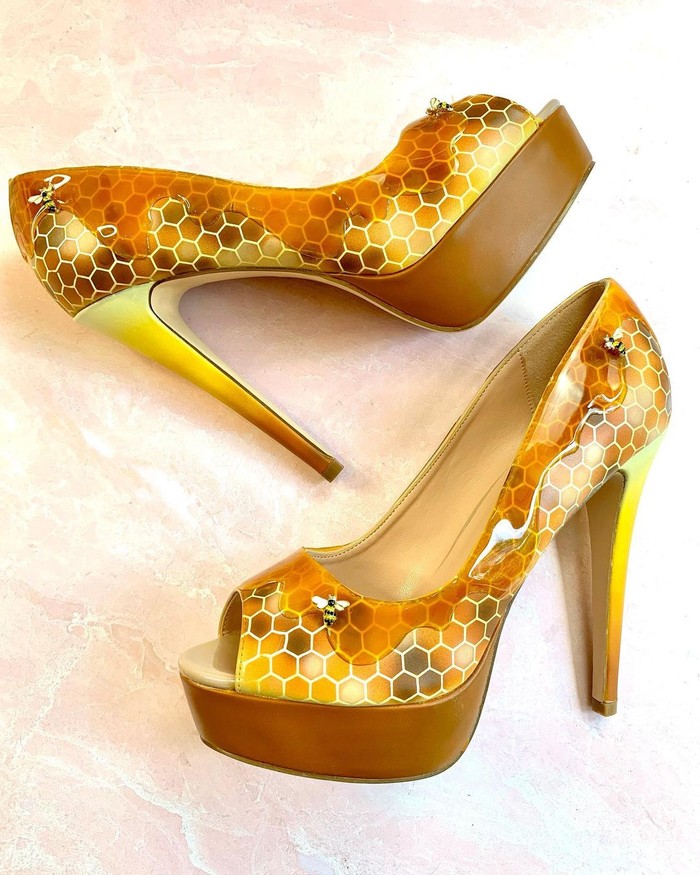 Keren! Ini 10 Sepatu Desain Kue Buatan Seniman Shoe Bakery