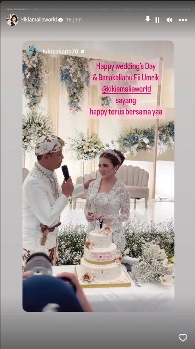 Potret Kiki Amalia Menikah dengan Pengusaha yang Dulu Ngefans Kini Jadi Istri