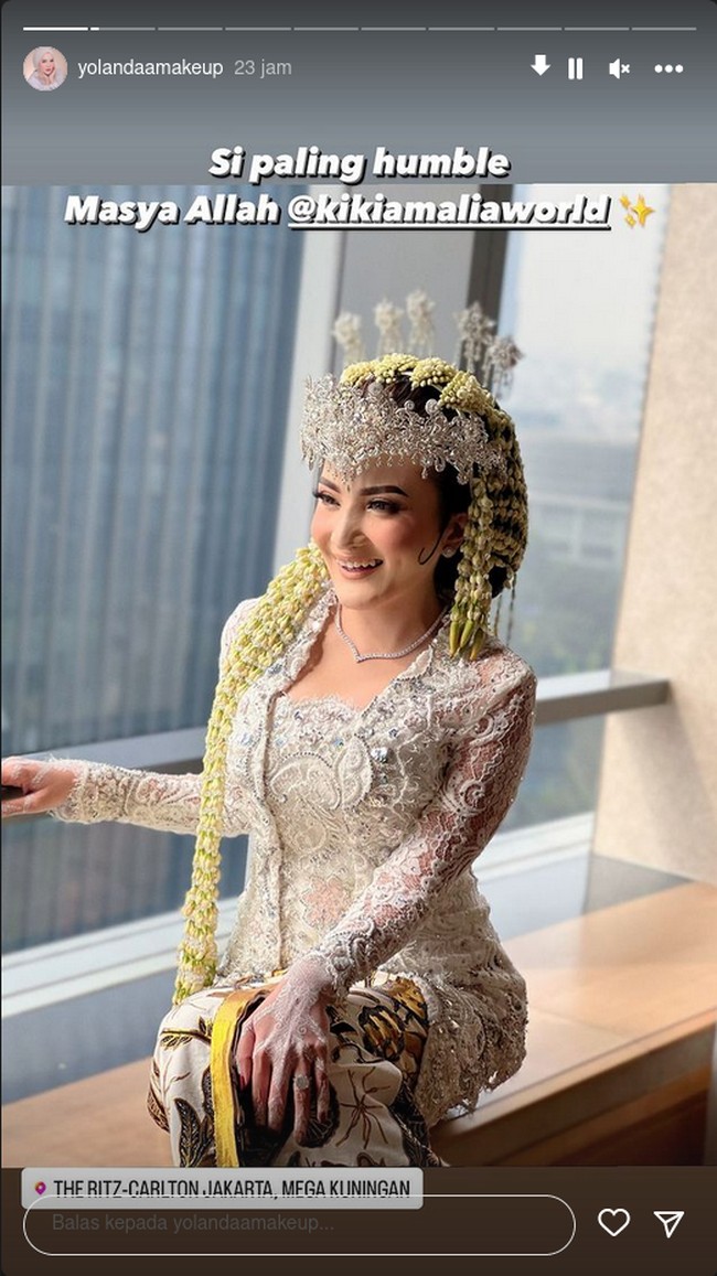 Potret Kiki Amalia Menikah dengan Pengusaha yang Dulu Ngefans Kini Jadi Istri