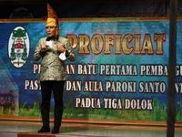 Gubsu Janji Bantu Pembangunan Aula Gereja di Simalungun Rp 500 Juta