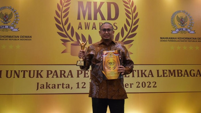 Andre Rosiade Terima MKD Awards, Dinilai Tingkatkan Marwah DPR Andre Rosiade Terima MKD Awards, Dinilai Tingkatkan Marwah DPR