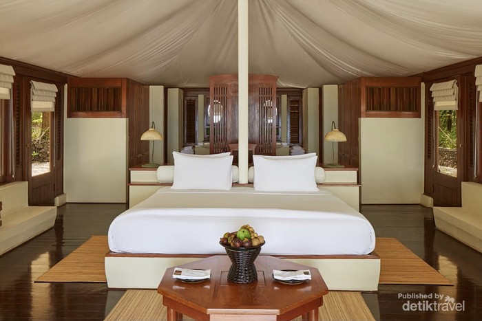 Melongok Amanwana Resort NTB, Glamping Mewah Kelas Dunia