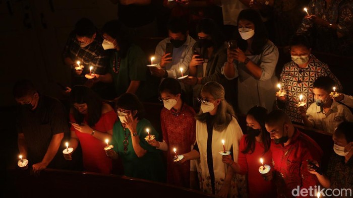 Misa Malam Natal di GPIB Immanuel Berlangsung Khidmat