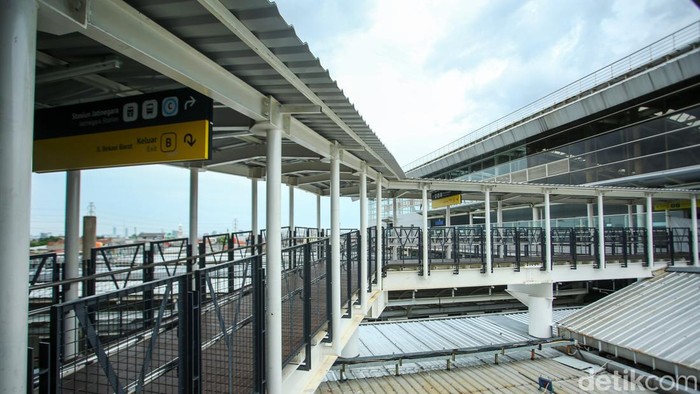 Halte Stasiun Jatinegara 2 Rampung, Transit Lebih Nyaman