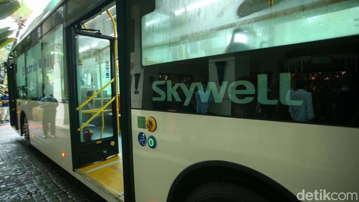 Ini Bus Listrik Skywell yang Bakal Wara-wiri di Jakarta Ini Bus Listrik Skywell yang Bakal Wara-wiri di Jakarta
