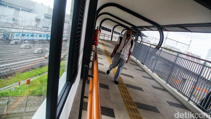 Skywalk Lebak Bulus Sudah Bisa Dilewati Lho, Ini Penampakannya