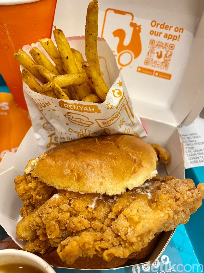 Popeyes Buka Gerai Pertama di Margo City, Intip Suasana dan Menunya