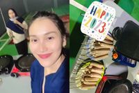 Seru! Ayu Ting Ting BBQ Saikoro hingga Ayam Kampung di Malam Tahun Baru