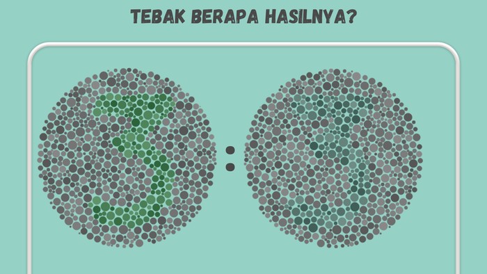 Hitungan Mudah Lewat Tes Buta Warna, Nggak Bisa Jawab Tanda Perlu Cek ...