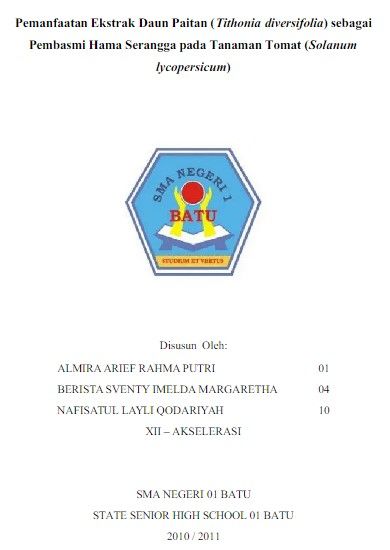 13 Contoh Cover Makalah Untuk Kelompok Dan Individu
