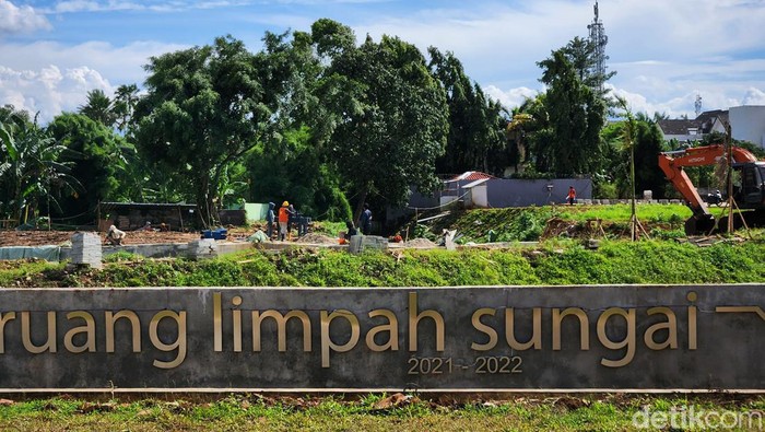 Progres Terkini Pembangunan Ruang Limpah Sungai Lebak Bulus
