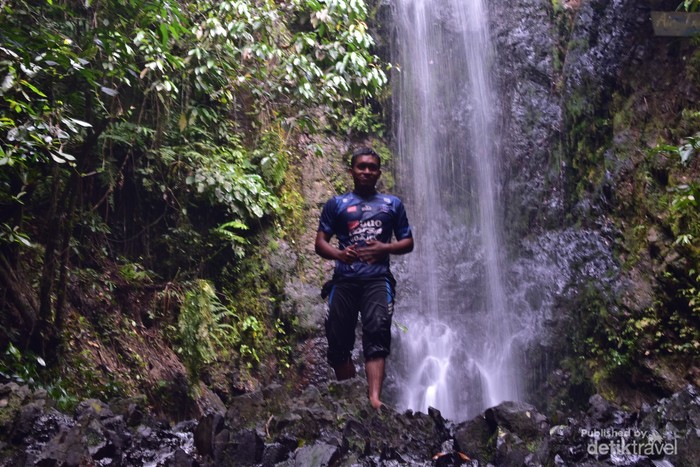 Asrinya Air Terjun Sungai Kandi di Kuantan Singingi