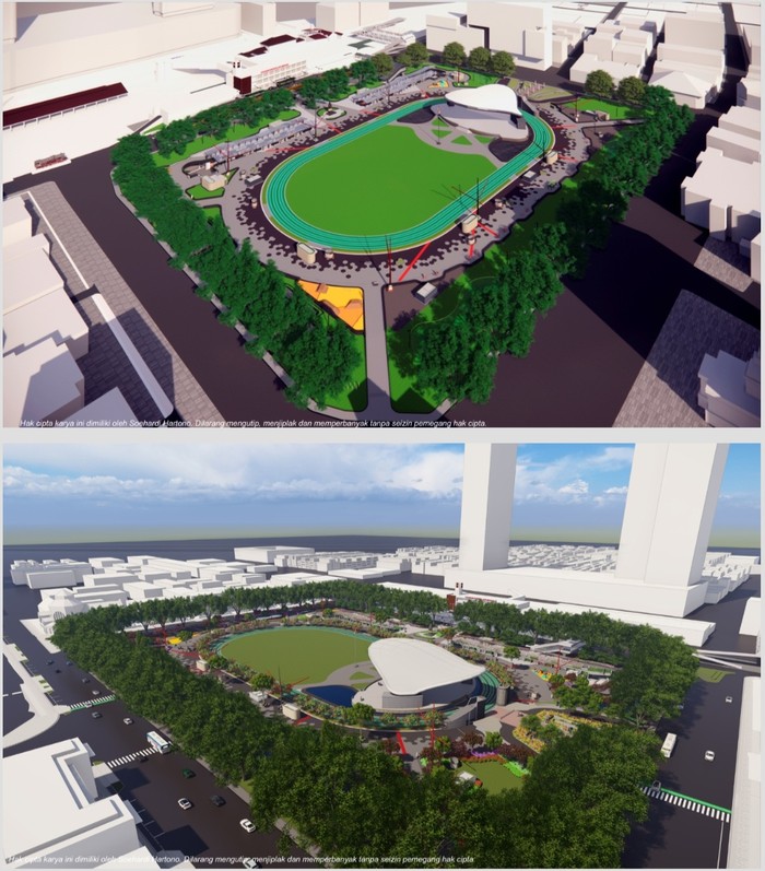 Megahnya Desain Baru Lapangan Merdeka Medan Megahnya Desain Baru Lapangan Merdeka Medan