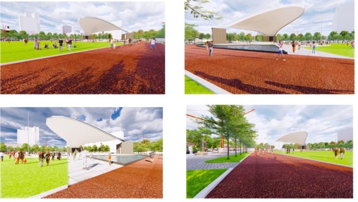 Megahnya Desain Baru Lapangan Merdeka Medan Megahnya Desain Baru Lapangan Merdeka Medan