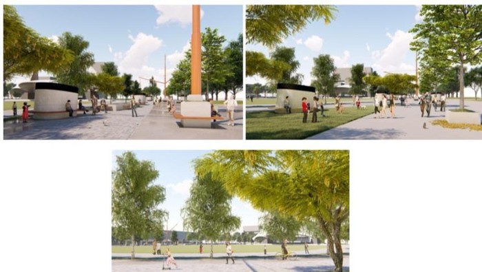 Megahnya Desain Baru Lapangan Merdeka Medan Megahnya Desain Baru Lapangan Merdeka Medan