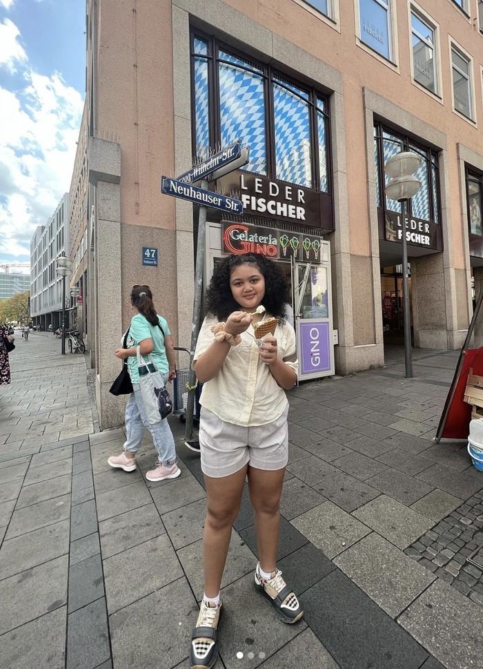 Potret Kulineran Seru Amora Lemos yang Turun BB 10 Kg dalam 3 Bulan