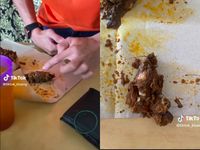 Makan Nasi Kukus Lauk Ayam, Pria Ini Dapat 'Bonus' Kepala Tikus