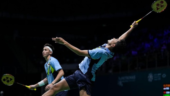 Kalahkan Ganda China, Fajar/Rian Juara Malaysia Open 2023