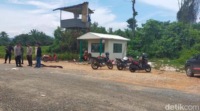 Suasana Kawasan PT GNI Dikawal Ketat TNI-Polri Usai Bentrokan Maut