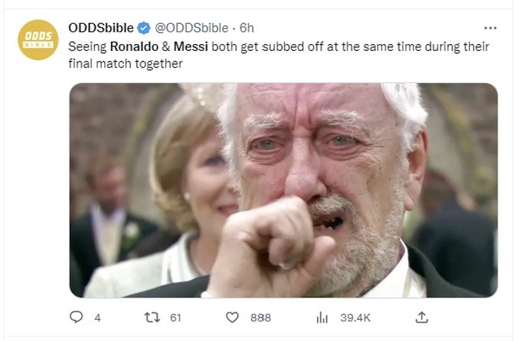 Meme Mengandung Bawang Potret Kehangatan Ronaldo Dan Messi