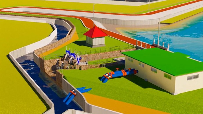 Desain Kolam Retensi yang Akan Dibangun untuk Atasi Banjir di Medan