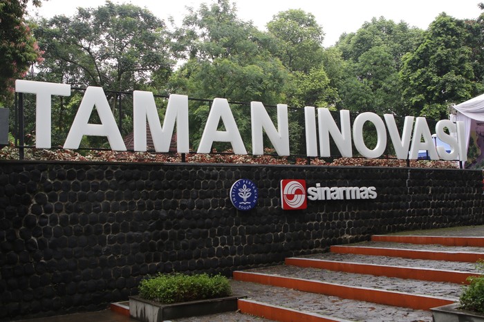 Potret Peresmian Taman Plaza Inovasi IPB