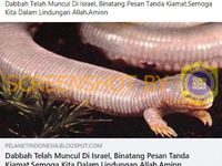 Muncul di Israel? Ini Lokasi Keluarnya Dabbah Menurut Ulama