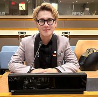 8 Pesona Deris Nagara, WNI Tampan Viral Jadi Presiden BEM Columbia ...