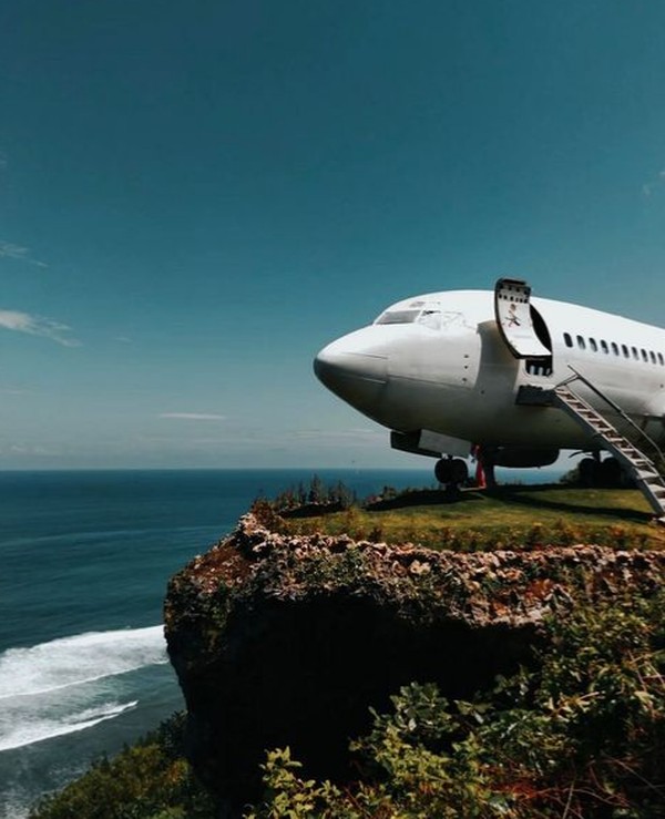Pesawat Jet Jadi Vila Mewah di Bali, Harga Menginap Rp 106 Juta Semalam