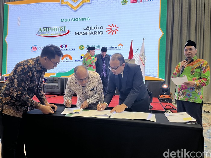 Layani Haji Khusus 2023, Amphuri Teken MoU dengan Mashariq Layani Haji Khusus 2023, Amphuri Teken MoU dengan Mashariq