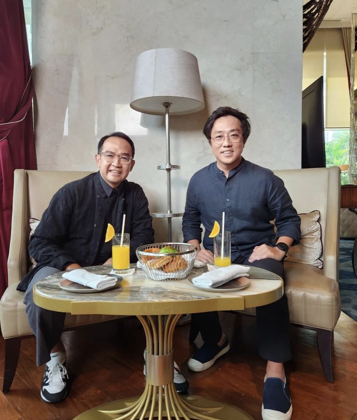 Bahagianya Iwet Ramadhan Saat Makan Bareng Geng Menteri Ceria