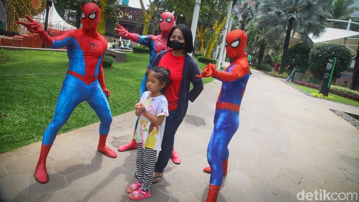 Spiderman hingga Naruto Beraksi, Semangati Pejuang Kanker Anak