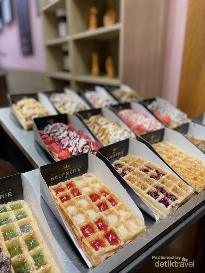 Yummy! Menyicipi Wafel, Kuliner khas Belgia yang Menggoyang Lidah