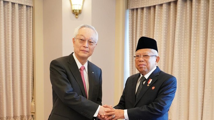 Wapres Bertemu Chairman Glico di Jepang, Harap RI Jadi Ekosistem Halal ... Wapres Bertemu Chairman Glico di Jepang, Harap RI Jadi Ekosistem Halal ...