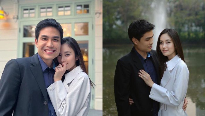 10 Potret Nong Poy dan Suami Sebelum Nikah, Bucin Banget!