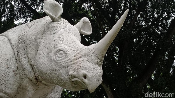 Gagahnya 'Badak Pensiunan' di Balai Kota Bandung