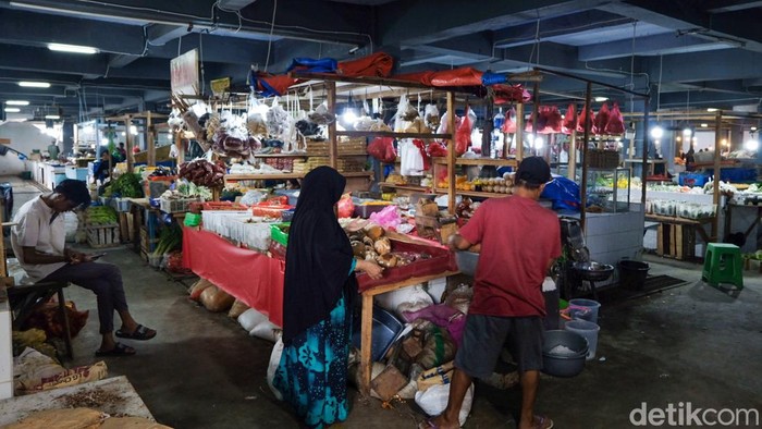Potret Pasar Ciputat Masih Sepi Setelah Revitalisasi