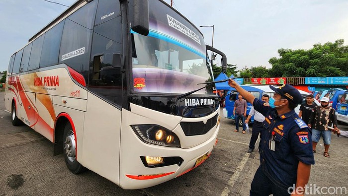 Persiapan Mudik, Bus AKAP Dicek 'Kesehatannya'