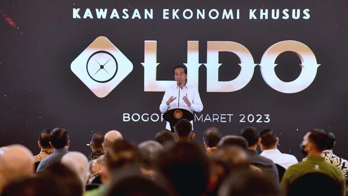 Jokowi Resmikan KEK Lido Jokowi Resmikan KEK Lido