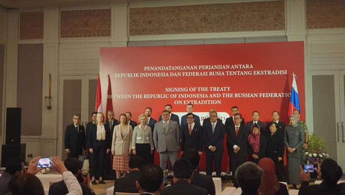 Indonesia Teken Perjanjian Ekstradisi dengan Rusia, Berantas TPPU-Terorisme Indonesia Teken Perjanjian Ekstradisi dengan Rusia, Berantas TPPU-Terorisme