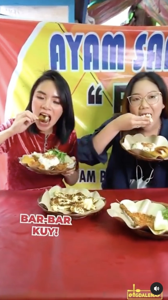 Magdalena, Food Vlogger yang Hobi Cicip Makanan UMKM Indonesia